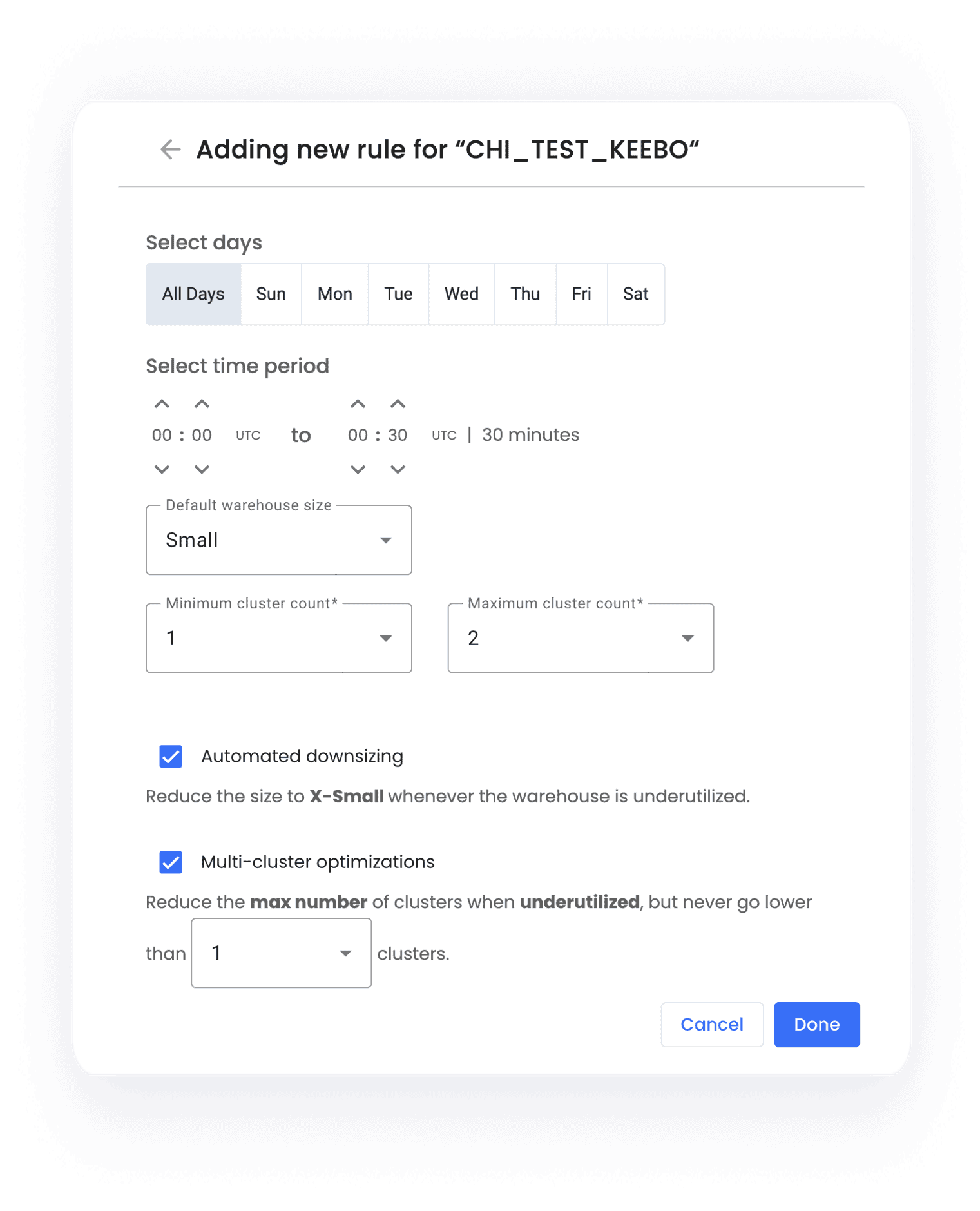 Getting Visibility and Control of Keebo's AI Optimizations | Keebo